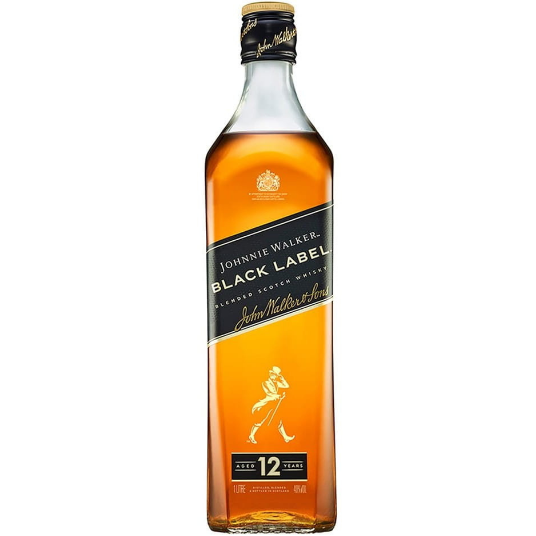 Blended Whisky Johnnie Walker Black Label 12yo 40% 500ml - Al. Capone