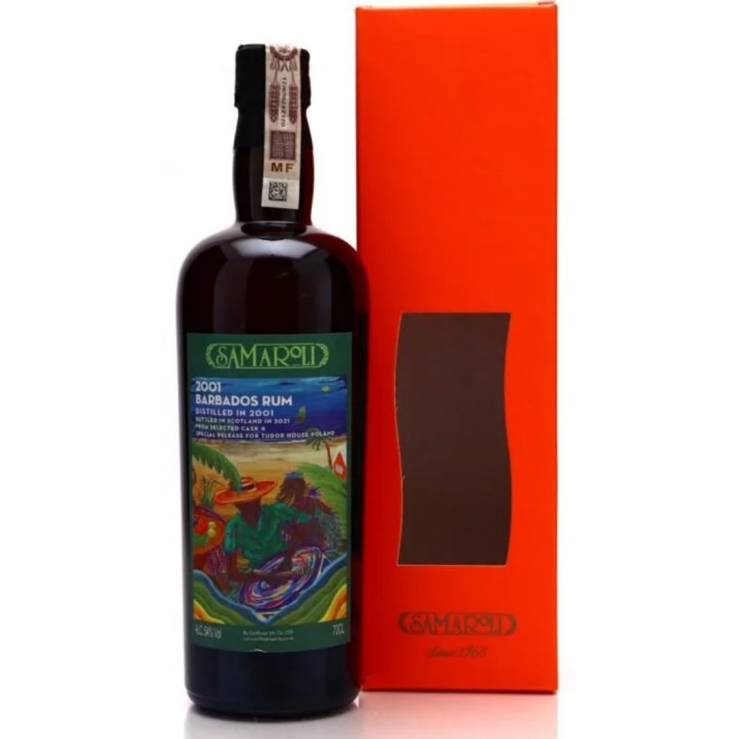 Rum Samaroli 2001 Barbados Rum 20yo By Tudor House 54% 700ml - Al. Capone